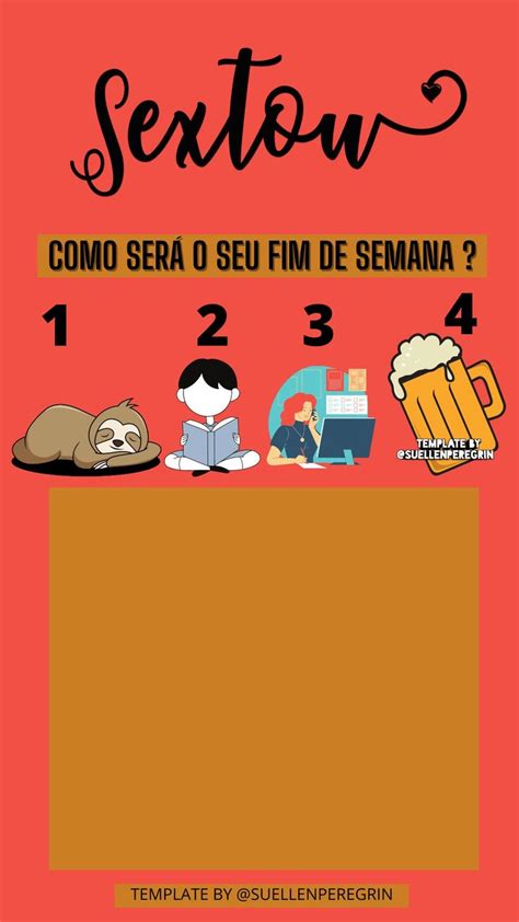 Stories De Bom Dia Mood Do Dia Enquete Criativa Boa Noite Sextou