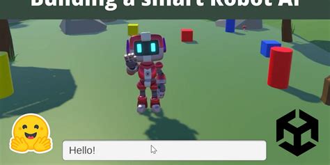 making an intelligent robot npc using hugging face 🤗 and unity