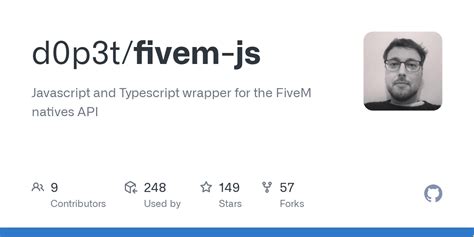 Github D0p3tfivem Js Javascript And Typescript Wrapper For The Fivem Natives Api