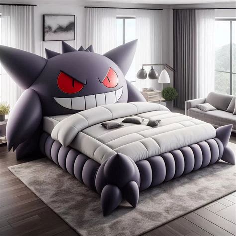Pokemon Shaped Bed The Perfect Blend Of Fun And Functionality For Any