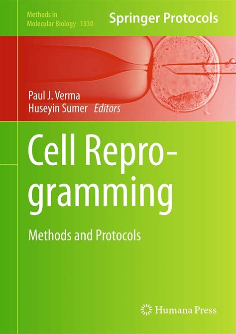cell reprogramming methods and protocols methods in molecular biology