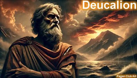 Deucalion The Greek Noah And The Great Flood Pagan Club