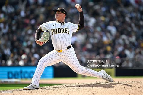 Adrian Morejon Of The San Diego Padres Pitches During The Eighth