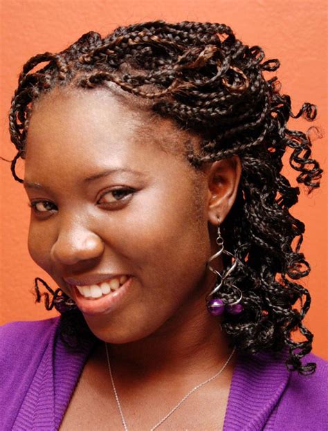 Braid Hairstyles For Short Hair African American