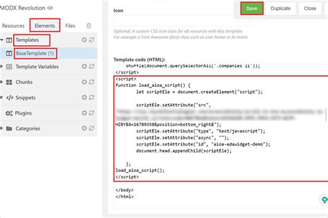 modx web accessibility widget installation all in one accessibility