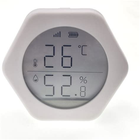Digital Bluetooth Temperature And Humidity Sensor For Room Wireless Monitor With App Alert