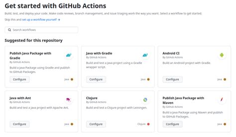 android ci github action for barcode scanner paldan time
