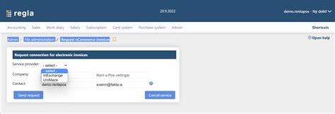 How Do I Activate Electronic Invoicing Help Eu