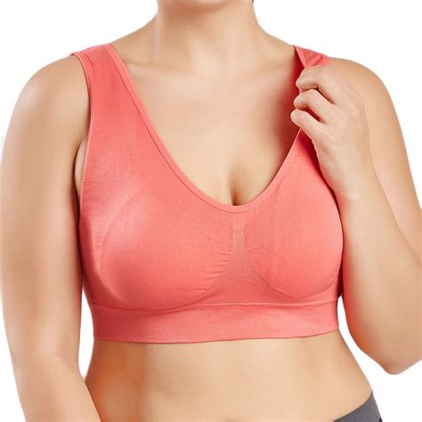 Fafwyp Plus Size Sports Bras For Womenlarge Bust High Impact Sports
