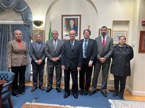 The New Ambassador Of Algeria To The Usa He Sabri Boukadoum