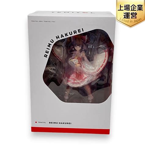 Yahooオークション Furyu 東方project Tenitol 博麗霊夢 特製背景パ