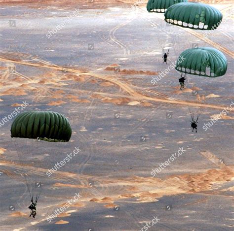 Pararescue Men Perform Static Line Parachute Editorial Stock Photo Stock Image Shutterstock