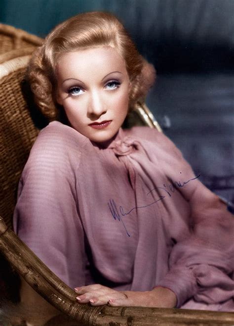 Марлен Дитрих биография факты фото