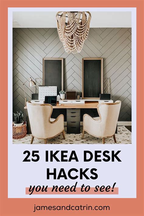 28 Ikea Desk Hacks That Will Inspire You All Day Long Ikea Desk Desk