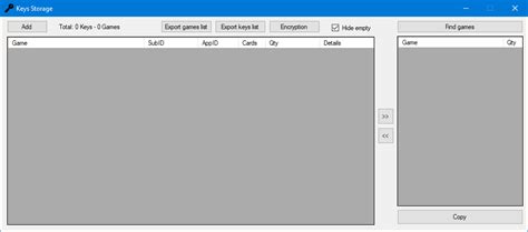 Github Jaks Steam Keys Storage This Is A Tool I Made To Help Myself To Store Steam Games