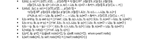 The Function L XPath X Schema Path X XPath Set Schema Path For Download Scientific Diagram
