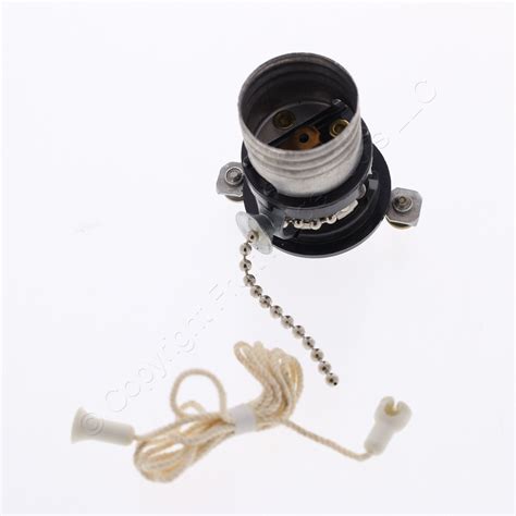 🏠 Leviton Porcelain Ceiling Lampholder Pull Chain Light Socket 29816 4 Bagged In Stock Fruit