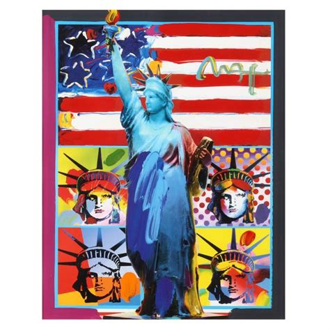 Peter Max American B 1937 Full Liberty Lot 7077 Prints