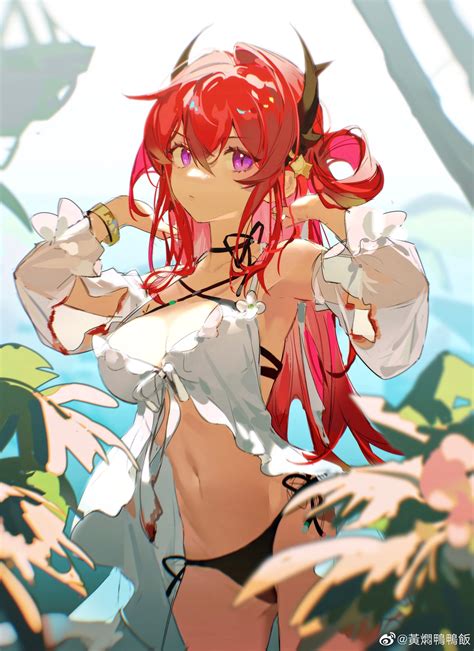 Surtr And Surtr Arknights Drawn By Huangmenyayafan Danbooru