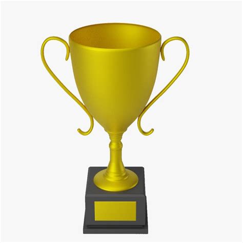 골드 트로피 3d 모델 Turbosquid 2013000
