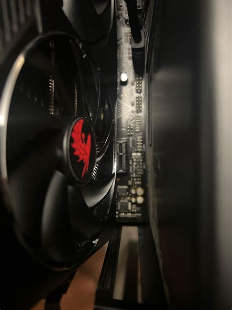 New Gpu Covering My Pcle Adapter R Pcbuild