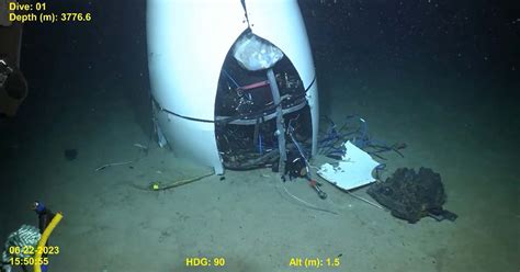 Ghostly Footage Shows Imploded Sub Resting In Freezing Darkness Of