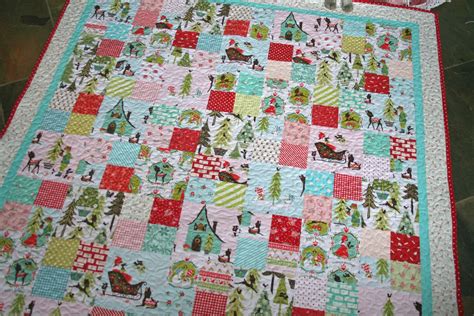 Lovely Little Handmades The Patchwork Christmas Quilt~ All Done