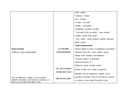 Academiaabc Proiect Didactic Clasa Pregătitoare și Clasa A Iii A