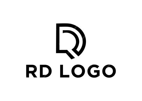 Premium Vector Rd Logo Design Vector Illustration