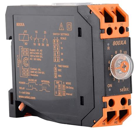 Din Rail Type Selec Cyclic Timer Voltage 240v Ac 12 To 240v Dc 240v