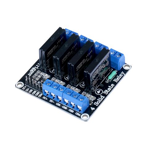 5V 4 Channel SSR Solid State Relay Module Offering A Robust Solution