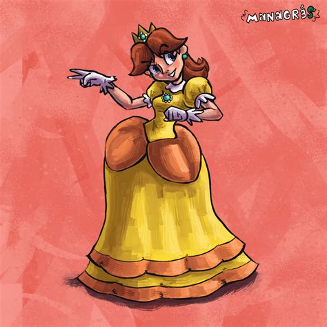 Pincess Daisy By Managres On Deviantart
