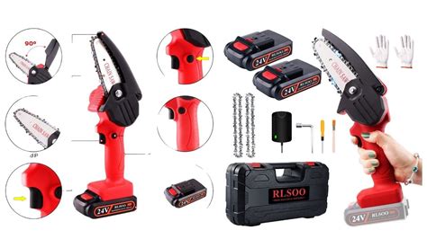 Best Mini Chainsaw 6 Inch Gardtech Cordless Chainsaw Battery Powered