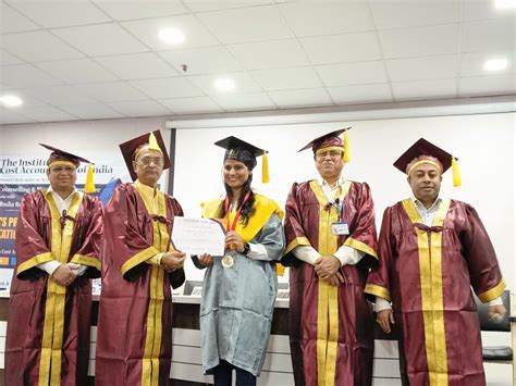 Saloni Kumari On Linkedin Finally Felicitated As Cma Saloni Kumari