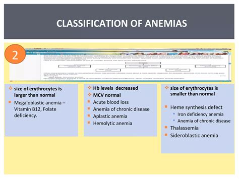 Anemia Classification PPT