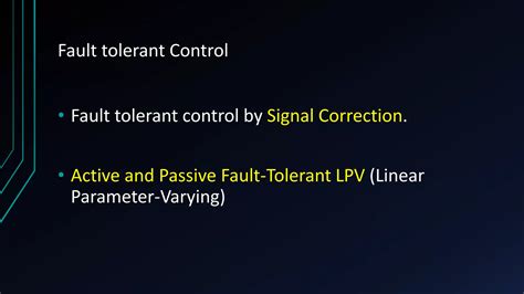 Fault Diagnosis And Fault Tolerance In Wind Turbines Pptx