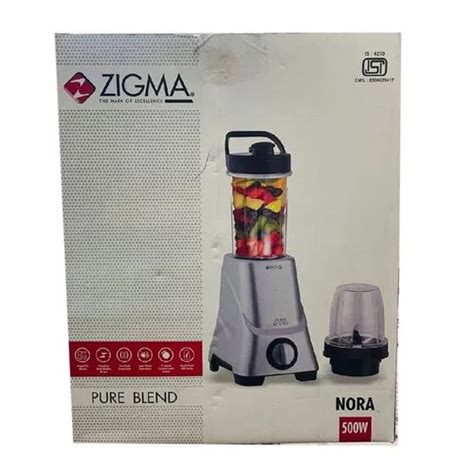 1 Litre 500w Zigma Nora Blender At Rs 1250piece In Prayagraj Id
