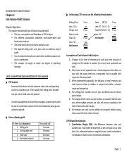 Chapter CVP Analysis Docx MANAGEMENT SCIENCE MODULE In Discussing CVP We Can Use The