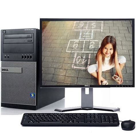 Restored Dell Optiplex Desktop Computer Bundle With An Intel Core I5