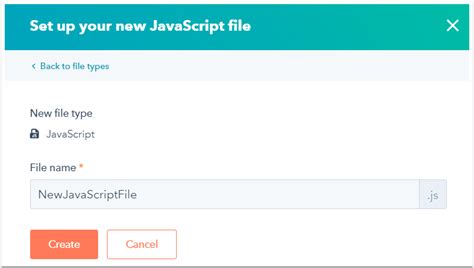 Ajouter Un Fichier Javascript à Hubspot