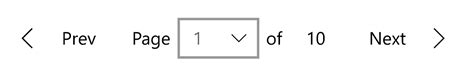 Feature Proposal Pagercontrol · Issue 60 · Microsoftmicrosoft Ui