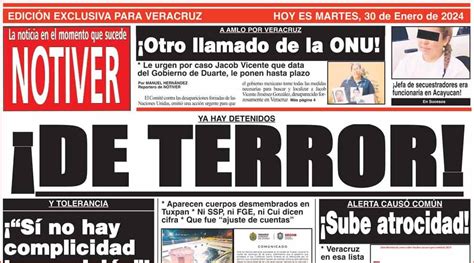 LA PORTADA MARTES DE ENERO