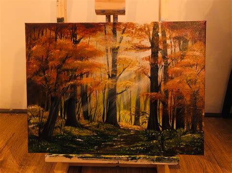 Light Trough The Fall Forest Rbobross