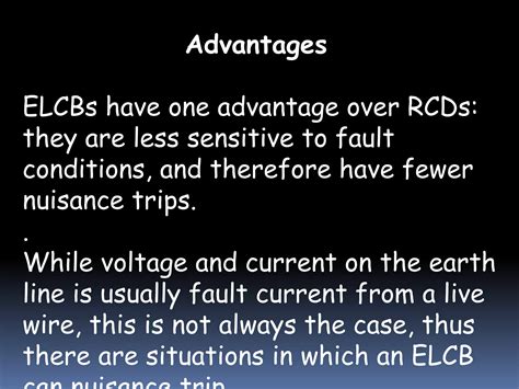 Ppt Of Elcb Earth Leakage Circuit Breaker PPTX