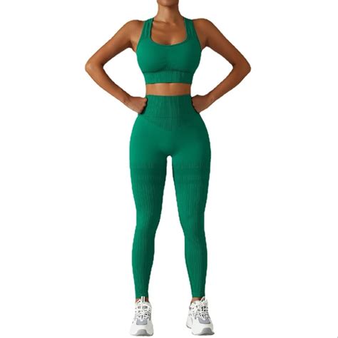 Women Sport Bra Running Workout Clothing Yoga Suit Sports Wear Yoga