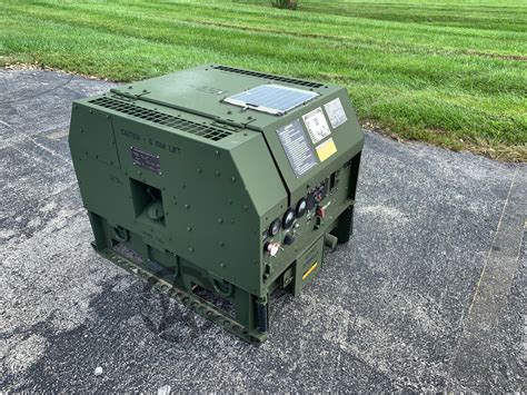 Mep 831a Diesel Generator 3kw 60hz Tactical Quiet Only 3 1 Hours Midwest Military Equipment