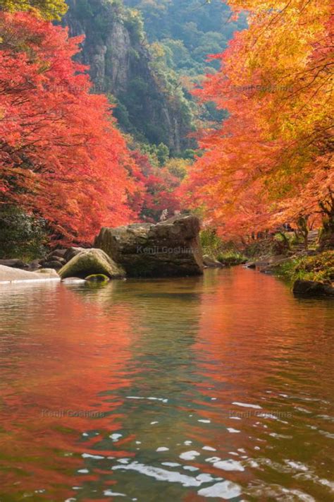 豪渓天柱山剣峰の奇岩絶壁と渓谷の紅葉が美しい名勝地 ピクスポット 絶景風景写真撮影スポット撮影ガイドカメラの使い方