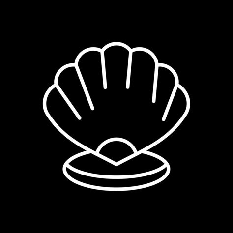Shell Line Inverted Icon Design 43946598 Vector Art At Vecteezy