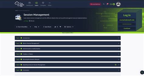 New Tryhackme Rooms Session Management And Joomify Cve 2023 23752 Difficulty Easy And Medium