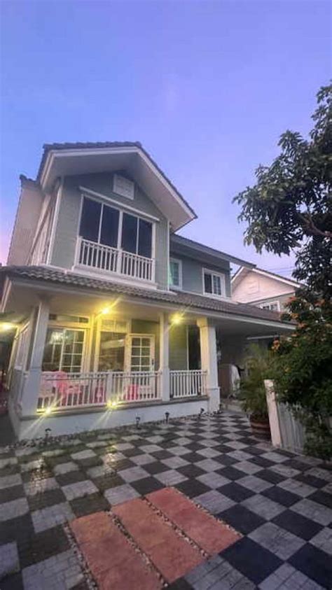 Bh23 ให้เช่า บ้านเดี่ยว บุราสิริ ปัญญาอินทรา 153 ตรม 62 5 ตรว ที่ดินร้อยแปด คอม